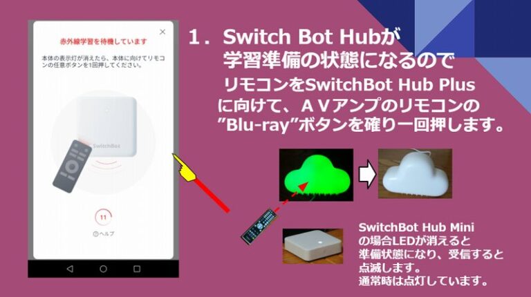 SwitchBot Hubにプリセットされていないリモコンを設定する手順 | DEKIRUCHA